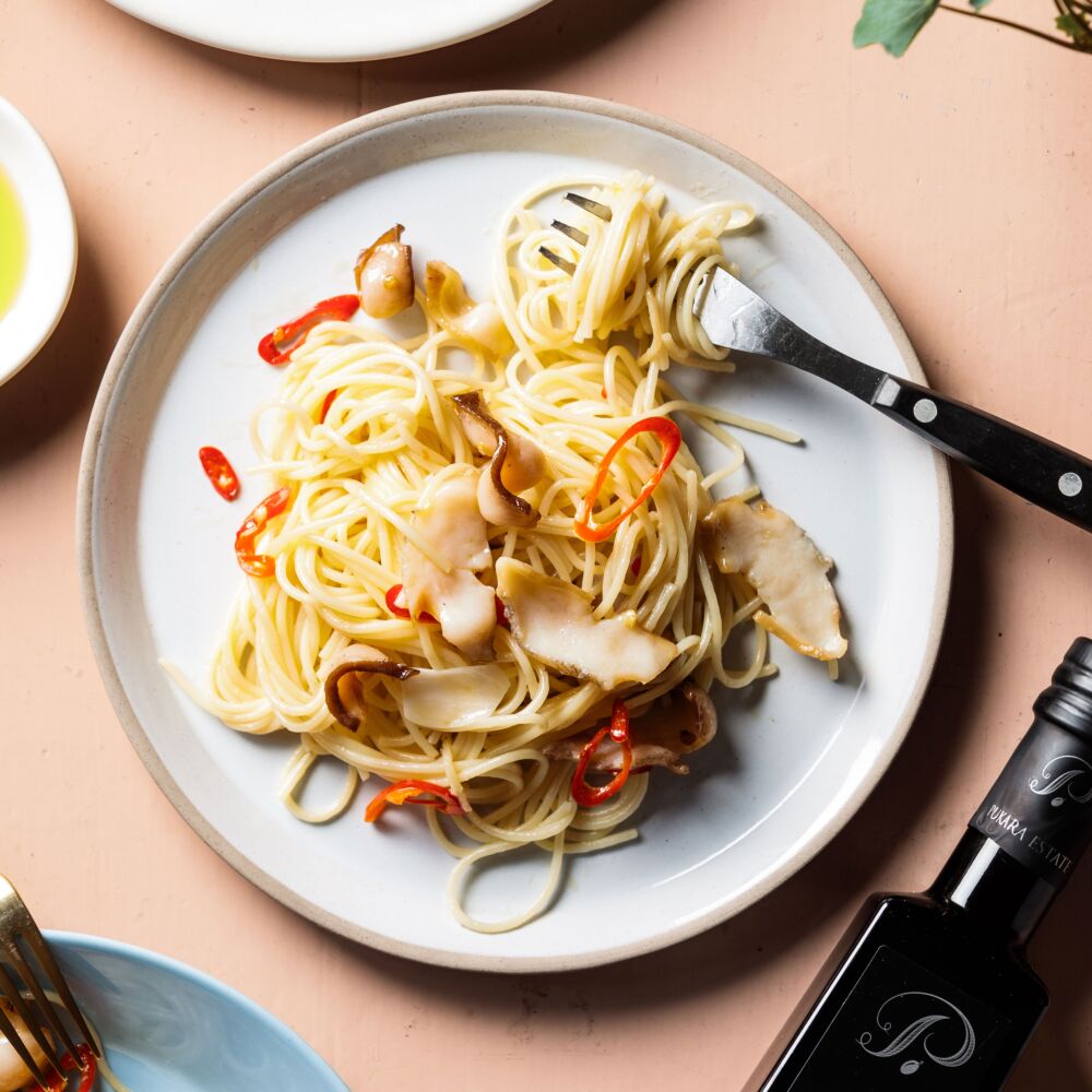 Abalone Pasta – Pukara Estate