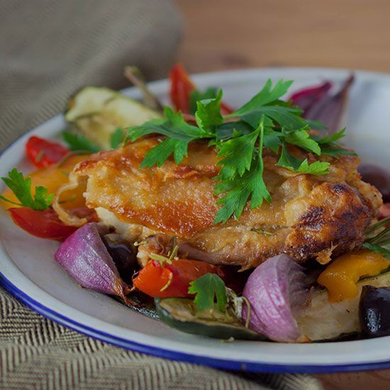 Roasted Mediterranean Chicken – Pukara Estate