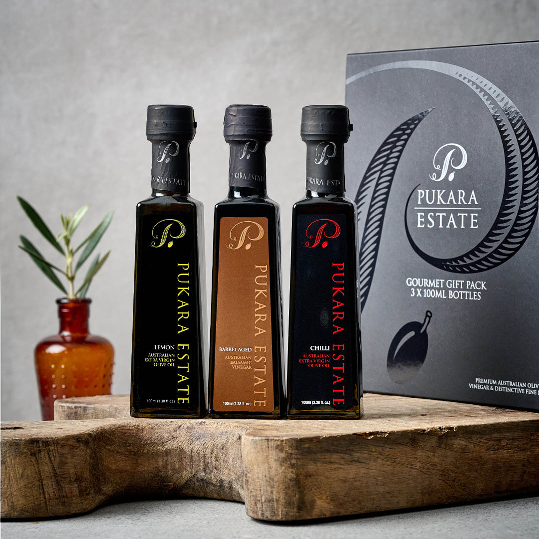 Gourmet Gift Pack 3 x 100ml Bottles – Pukara Estate
